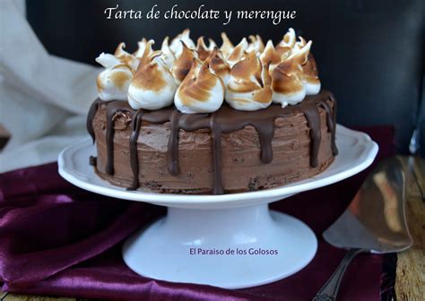 Paraiso Tarta De Chocolate Y Merengue