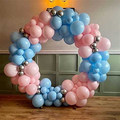 Pcs Gender Reveal Balloon Garland Arch Kit With Pink And Blue