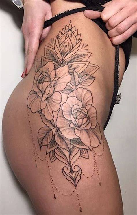 25 Sexy Thigh Tattoos For Women Pulptastic