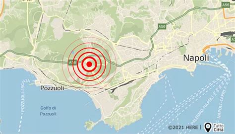Sette scosse di terremoto nei Campi Flegrei a Napoli la più forte di