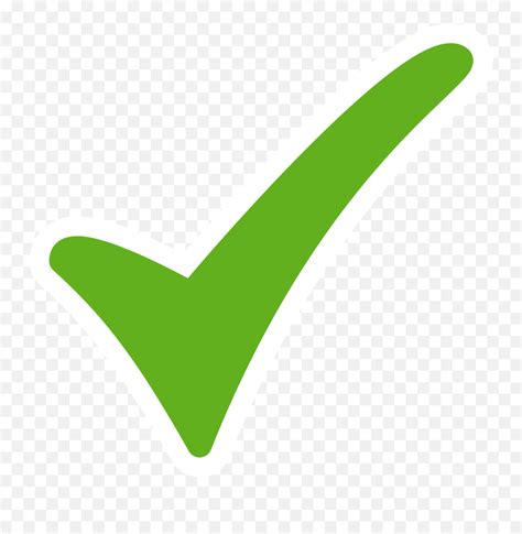 X Check Mark Tick Free Vector Graphic Transparent Background Tick