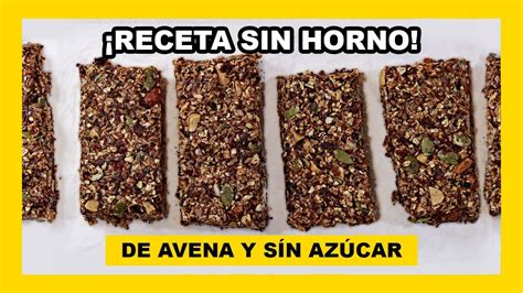 Cómo hacer BARRITAS DE CEREAL casera receta saludable y vegana