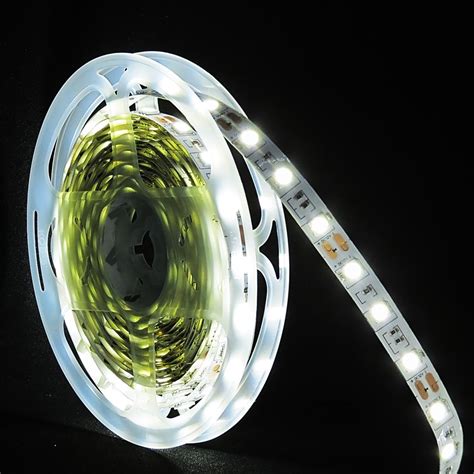 Fita De Led 5050 Branco Frio Sem Silicone Uso Interno 12V BENLUZ