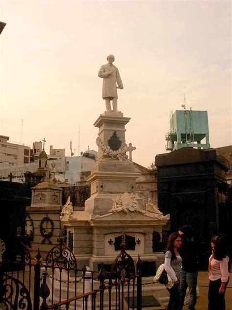 Tumba De Juan Bautista Alberdi Recoleta Rodolfo Baffy Flickr