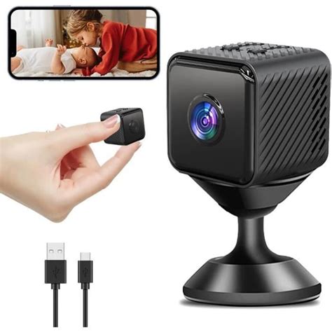 Mini Camera Espion Cachee Enregistreur Full Hd 1080P Micro Caméra Wifi