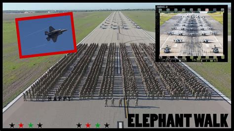 Usaf Elephant Walk Em Sheppard Afb Em Youtube