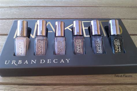 Naked jusqu au bout des ongles avec Urban Decay le détail des vernis