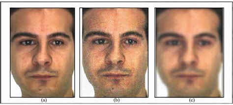 gaussian filter a original image b noise detection c post filter download scientific