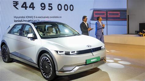Auto Expo 2023 Hyundai Motor India Drives In All Electric Model Ioniq 5