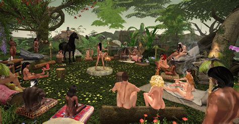 Naked Wednesday The Barrel Race Second Life TAPIRAPÉ Tribe