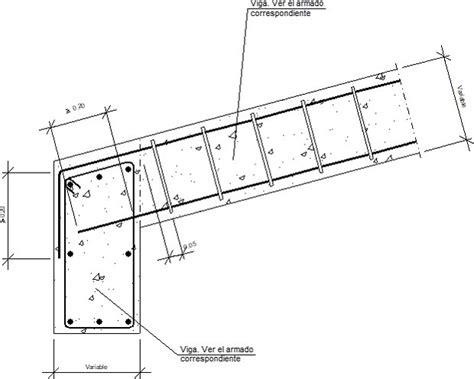 Detalles Constructivos CYPE FIV003 Embrochalamiento Viga Plana Con