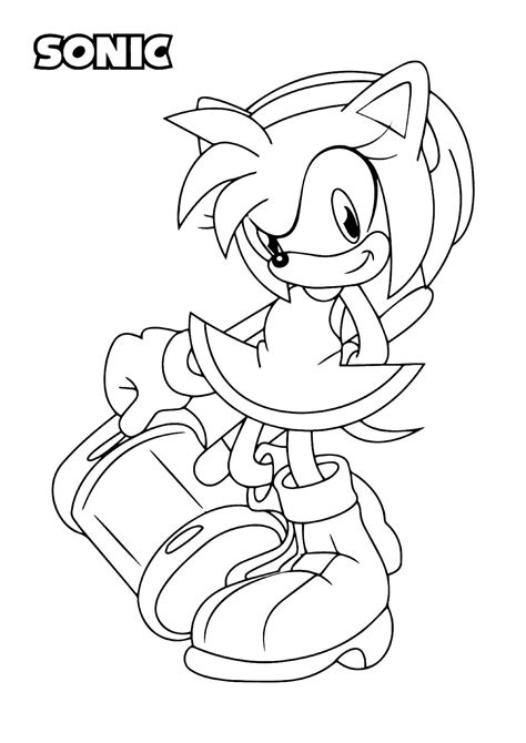 Dibujos Para Colorear Sonic 120 Piezas Imprime Gratis