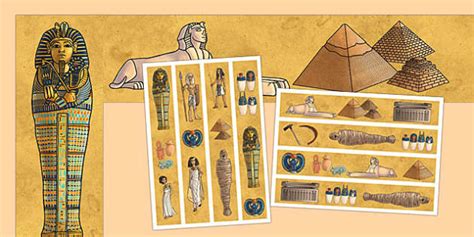 Ancient Egypt Display Borders Teacher Made Twinkl