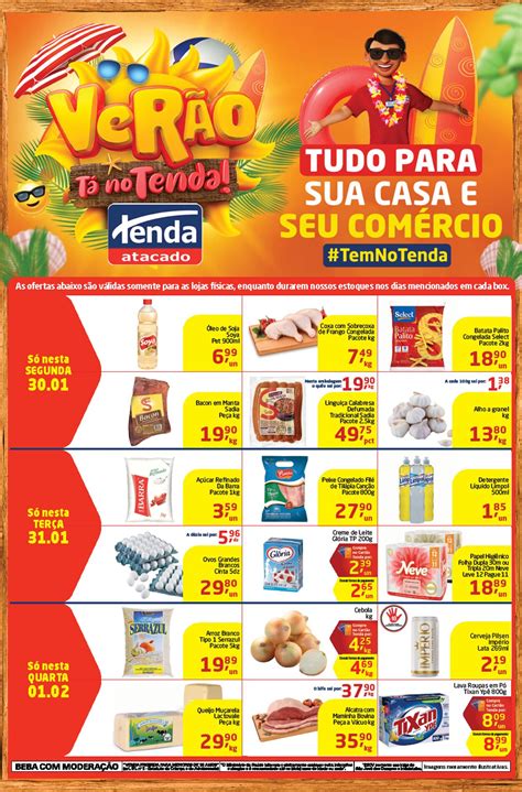 Tenda Atacado Folheto Promocional Válido de 30 01 a 01 02 Página nº