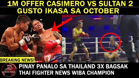 BREAKING Casimero 1M Offer Para Labanan Si Jonas Sultan Sa October
