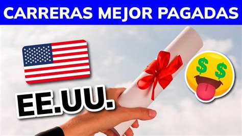 Las CARRERAS Mejor Pagadas En Estados Unidos 2024 YouTube