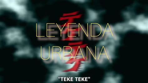 Leyenda urbana Japón Teke Teke YouTube