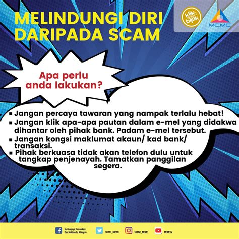 Bernama On Twitter Rt Mcmc Rasmi Lindungi Diri Anda Daripada