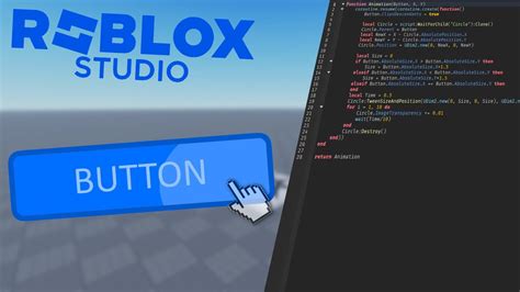 Button Click Animation Roblox Studio Tutorial YouTube