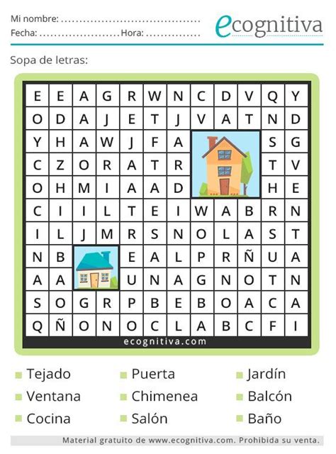 Sopas De Letras Cuaderno Noviembre 21 Estimulacion Cognitiva Para