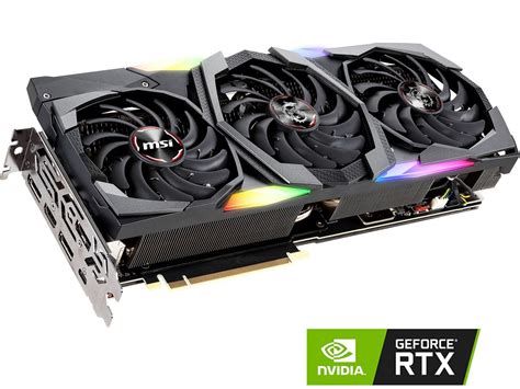 MSI GeForce RTX 2080 TI GAMING X TRIO Video Card Newegg