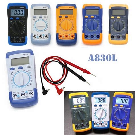 DIYMORE A830L LCD Digital Multimeter DC AC Voltage Diode Freguency
