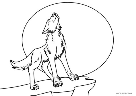 Disegni Da Colorare E Stampare Lupo Disegno Di Famiglia Di Lupi Da