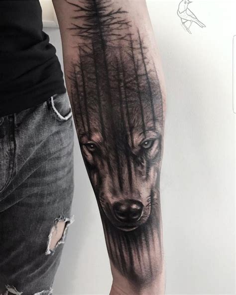 Pin by Pavel Horáček on Rychlé uložení Wolf tattoos men Wolf tattoo