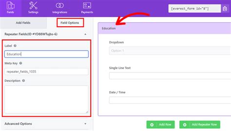 How To Add Repeater Fields In Your WordPress Forms
