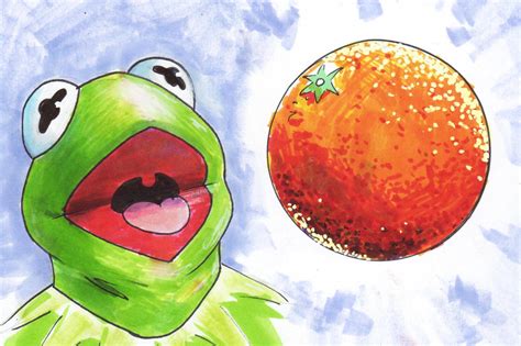 Something To Eat That Is Both Round And Orange Kermit Mystery Box