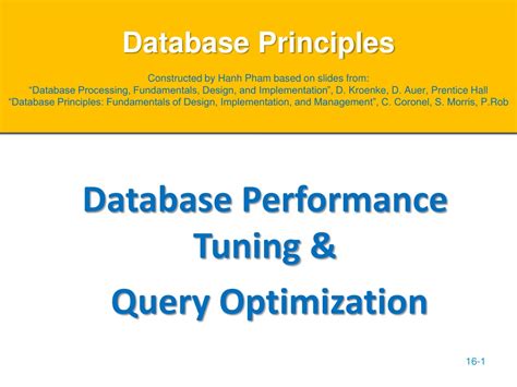 ppt database performance tuning and query optimization powerpoint presentation id 9325775