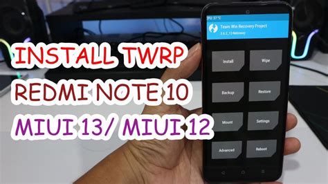 Install Twrp Redmi Note Terbaru Fix Encryption Android Miui
