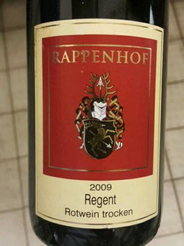Rappenhof Regent Trocken Vivino