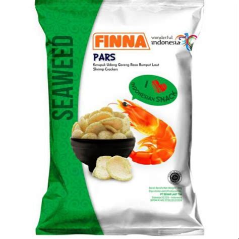 Jual Finna Pars Kerupuk Udang Seaweed 40gr Shopee Indonesia