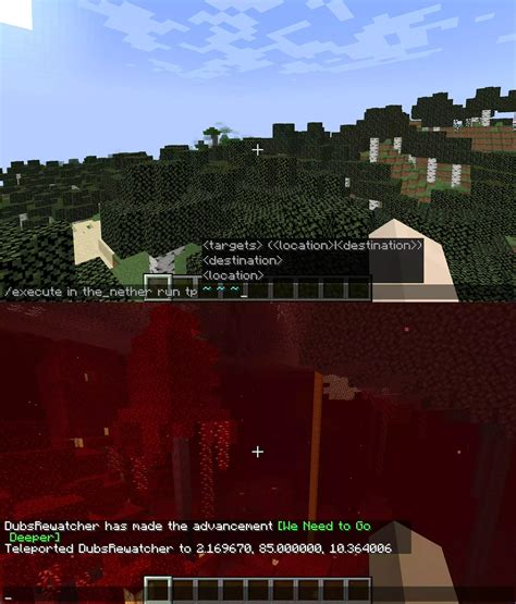 How To Teleport Almost Anywhere In Minecraft Using A Quick Console