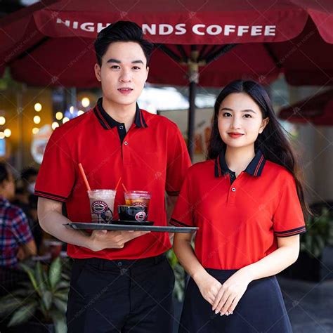 Mẫu Áo Polo Đồng Phục Nhân Viên Quán Cafe Đẹp