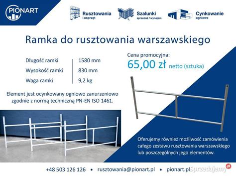 Ramka warszawska OCYNKOWANA Wrocław Sprzedajemy pl