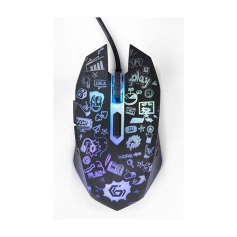 Mi Gembird Button Optical Led Mouse Black Mus B Grafix