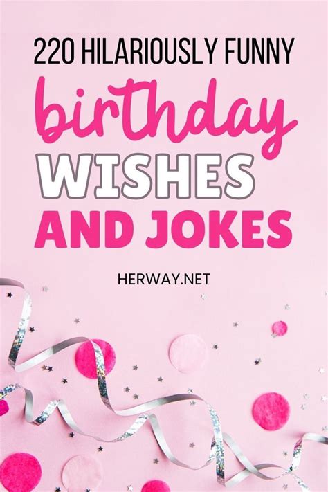 Hilariously Funny Birthday Wishes And Jokes Artofit