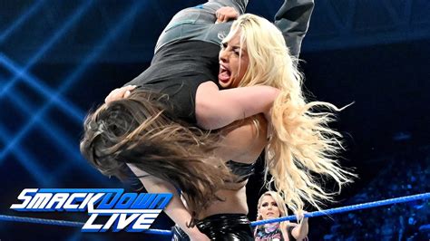 Alexa Bliss Nikki Cross Vs Mandy Rose Sonya Deville SmackDown