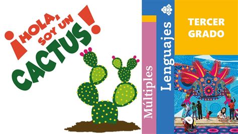 Hola soy un cactus Múltiples lenguajes Tercer grado YouTube