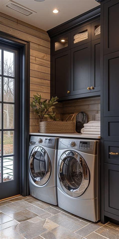 27 Sleek Modern Laundries With Space Saving Layouts For 2024 In 2024