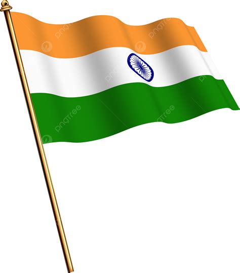Vector De Bandera Nacional India PNG Bandera Falg India Ondeando La