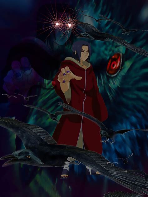 Itachi Uchiha Mangekyou Sharingan Wallpapers Wallpaper Cave Images