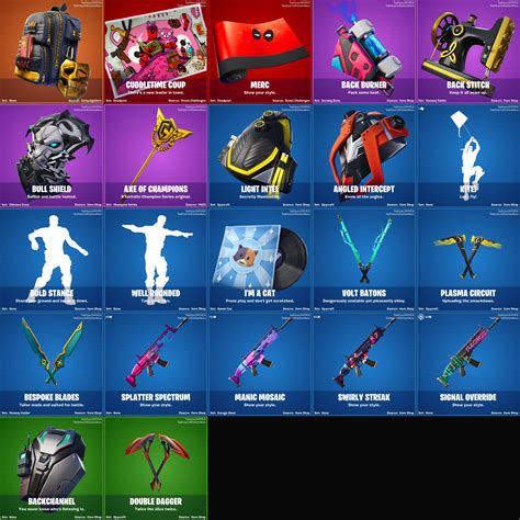 Fortnite Chapter Season Leaked Skins Cosmetics Found In V