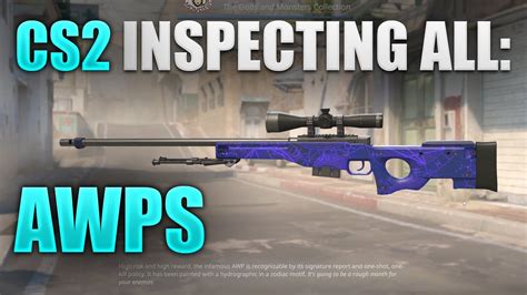 Inspecting All Awp Skins In Counter Strike Pre Th March Patch