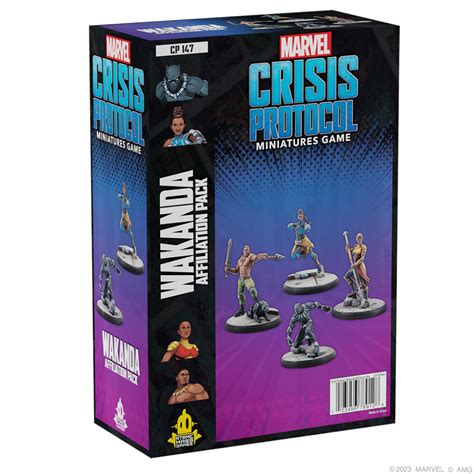 Marvel Crisis Protocol Wakanda Affiliation Pack Grinning Gargoyle