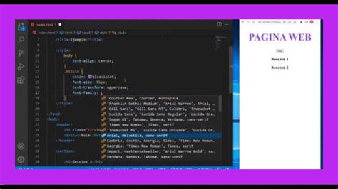 Como Poner Titulo A Una Pagina Web En Html Youtube