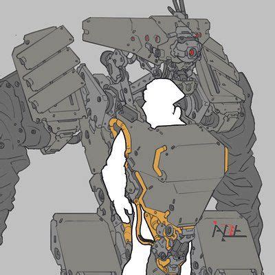 ArtStation Lee Yeong Gyun Sci Fi Concept Art Robot Concept Art