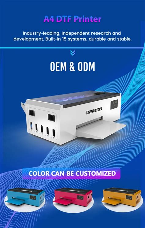 Reizjet L805 Impressora Dtf Heat Transfer A4 T Shirt Printer T Shirt A4